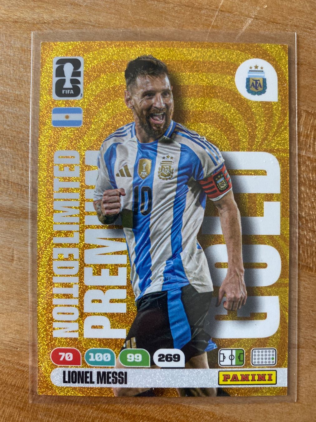 Panini FIFA World Cup 2026 Lionel Messi Gold Limited Edition (Neuf ...