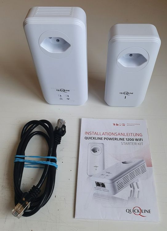 WLAN Repeater Quickline Powerline 1200 WiFi (Gebraucht) in Burgdorf für ...