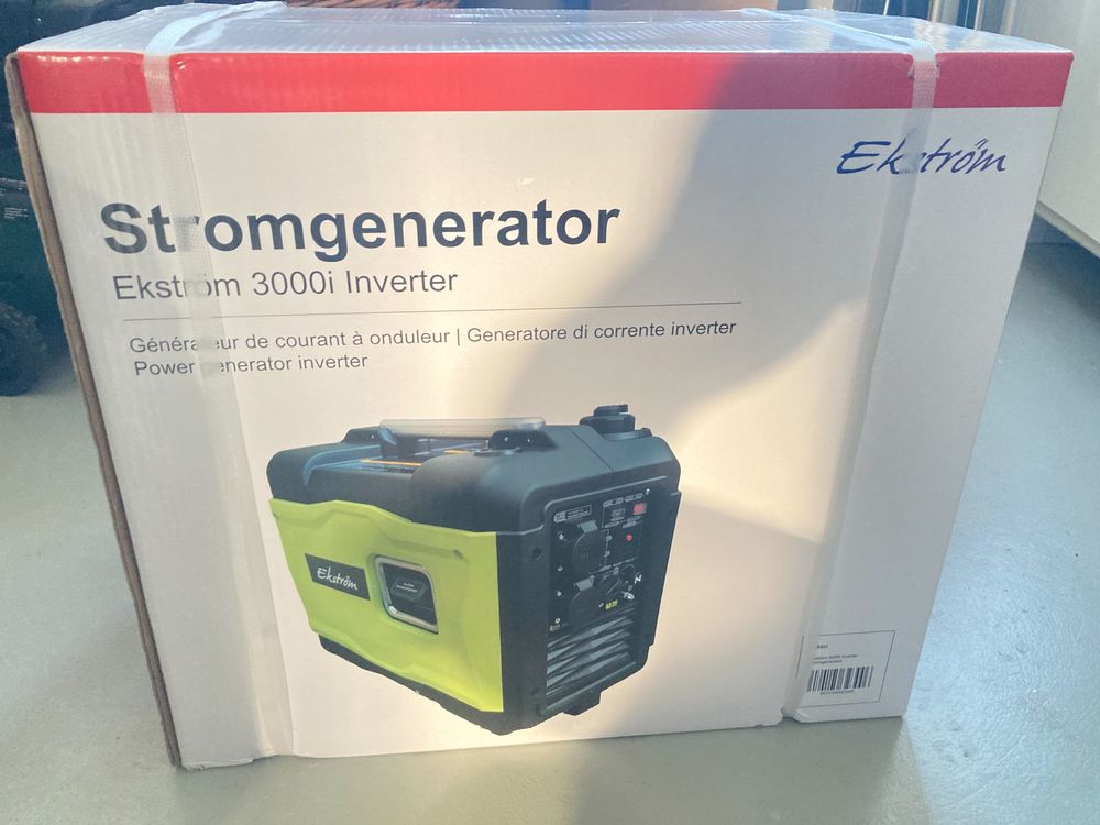 Stromgenerator Ekström 3000i (Gebraucht) in Bernhardzell für CHF 500 ...