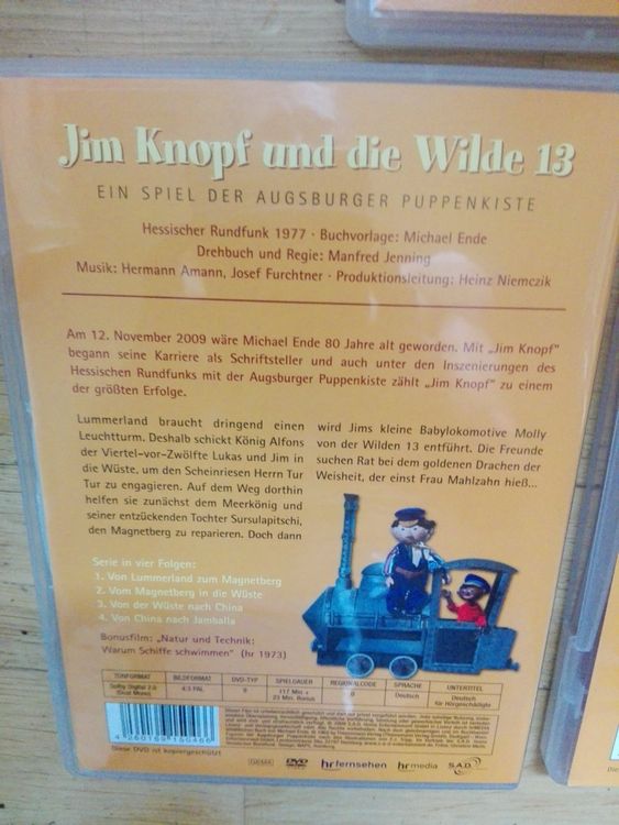 Augsburger Puppenkiste Klassiker-Box (3-DVD's) | Kaufen auf Ricardo