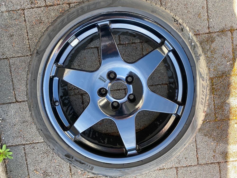 Saab 9-3 Original Hirsch Felgen 18 Zoll mit Pirelli Reifen (Gebraucht ...