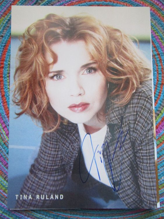 MANTA MANTA TINA RULAND SCHAUSPIELERIN AUTOGRAMM (Gebraucht) in ...