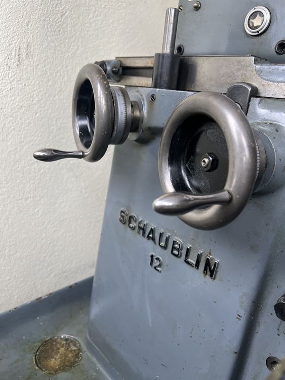 Schaublin 12 Werkzeugfräsmaschine, Jahrgang 1965, Top (Gebraucht) in ...