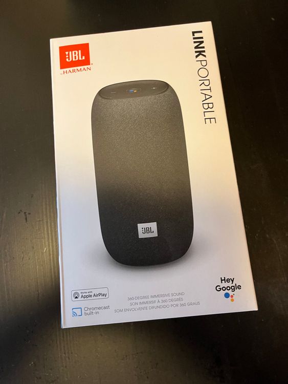 Enceinte connectée JBL Link Portab by hartman - Hey Google! | Kaufen ...