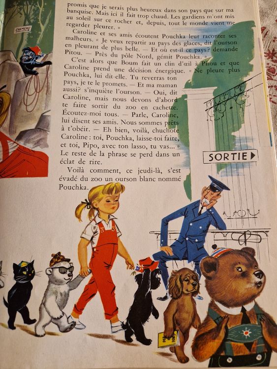 Caroline au Pôle Nord: Livre Vintage pour Enfants, 1980 (D'occasion) à ...