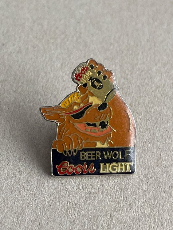 Pin Beer Wolf Coors Light | Kaufen auf Ricardo