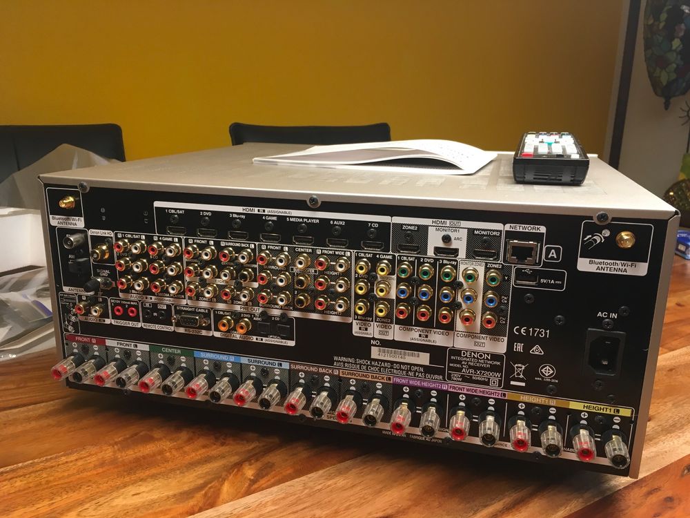 Flaggschiff Denon AVR 7200WA Silber (Gebraucht) in für CHF 615 – mit ...