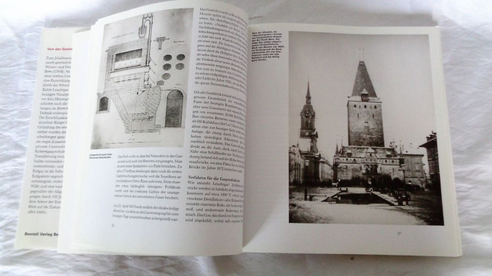 Bern / Geschichte der Berner Gasversorgung 1843 - 1993 (Gebraucht) in Bellach für CHF 5 – mit ...