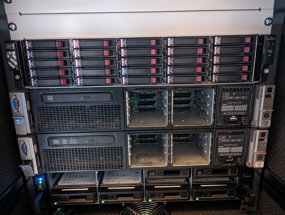 HPE DL380p Gen8, 2x 8 Core Xeon, 96 GB Ram (Gebraucht) in Sarmenstorf ...