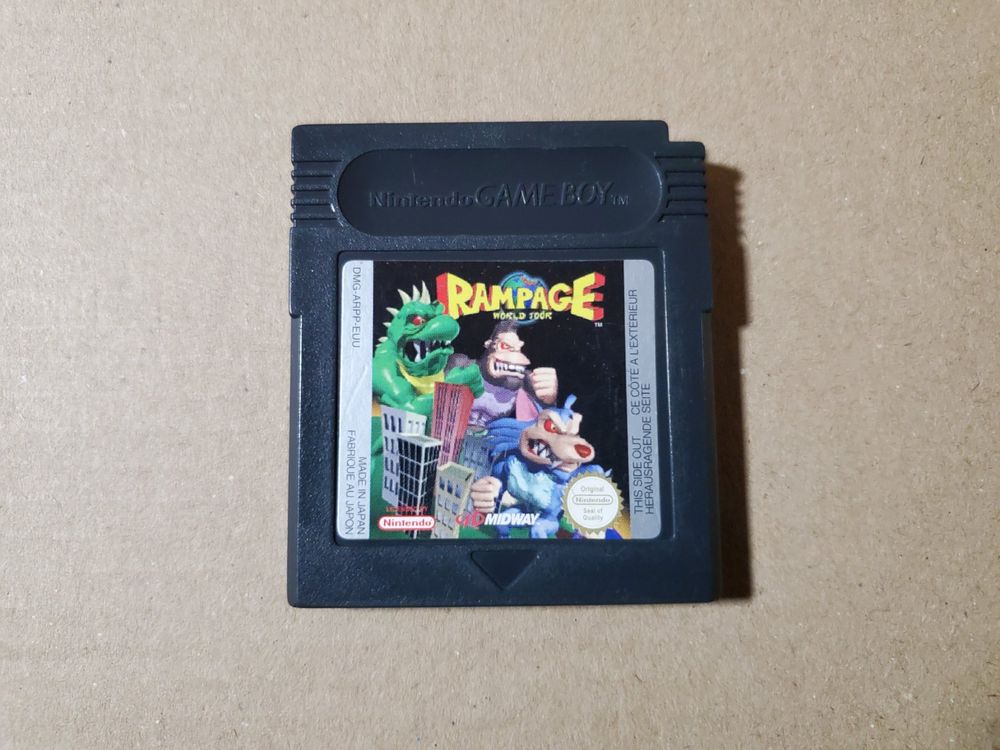 Rampage World Tour GameBoy Color (Gebraucht) in Sion für CHF 12 – mit ...