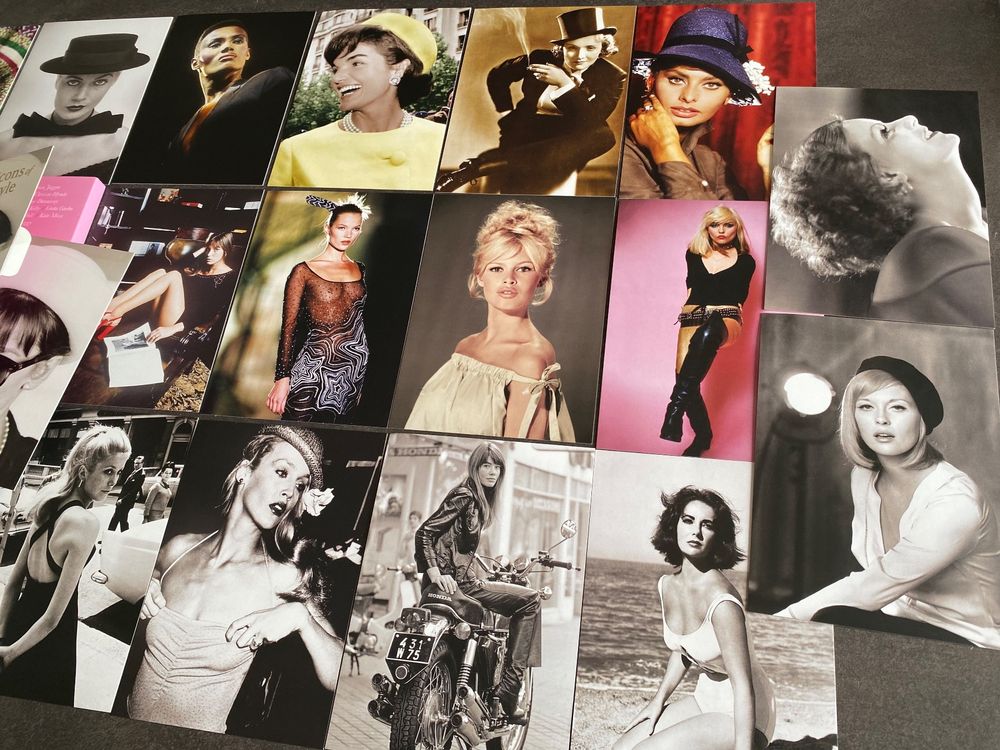 Postcards Icons of Style (20PCS)- set 16.5x12 cm (Neu (gemäss ...