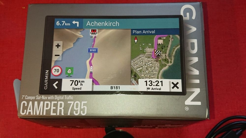 Garmin Camper 795 Navi, Campernavigation 7 Zoll (Gebraucht) in ...