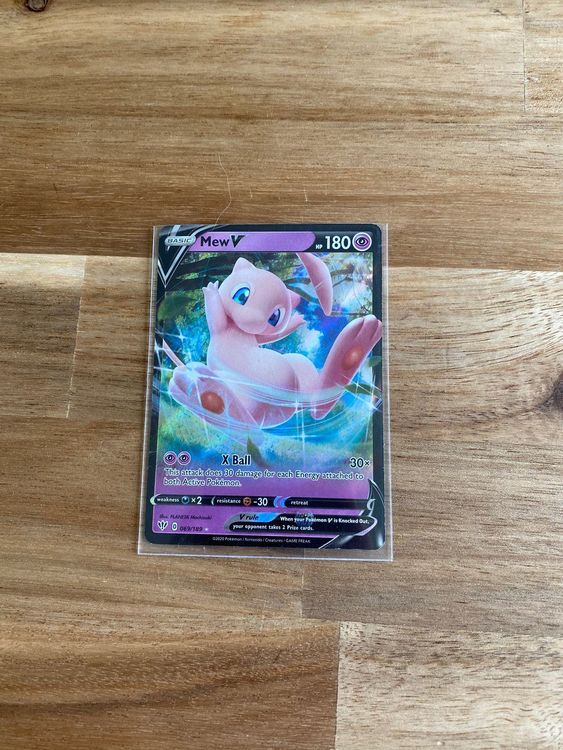 Pokémon, Basic - Mew V, 069/189 (Gebraucht) in Bülach für CHF 19 – mit ...