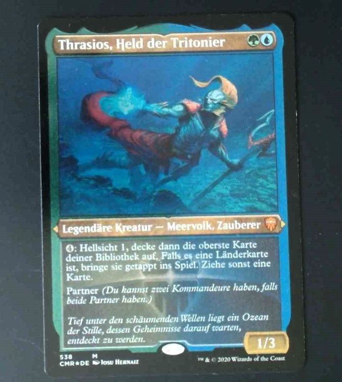 Thrasios, Held der Tritonier - Foil - MTG (Gebraucht) in Zürich für CHF ...