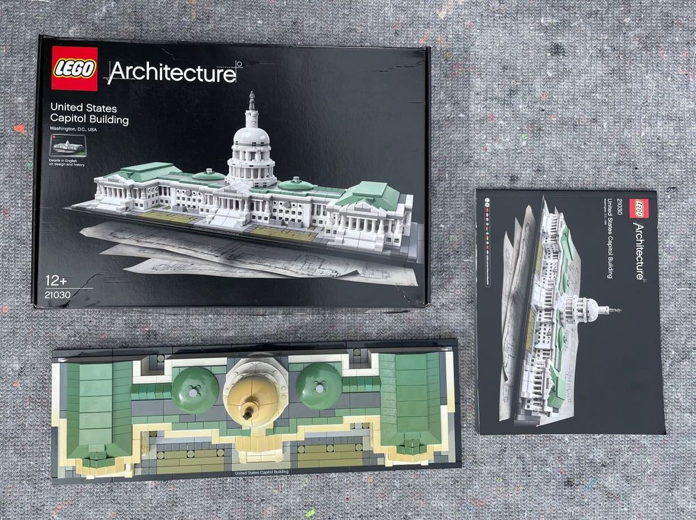 Komplettset Lego Capitol Building 21030 mit Bauplan und OVP (Neu ...