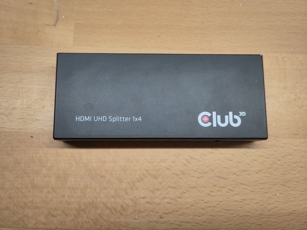 Club 3D HDMI Splitter 1x4 UHD 4K (Defekt) in Effretikon für CHF 4 – mit ...