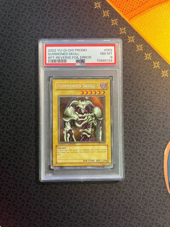 Summoned Skull - BPT-002 - Reverse Foil Error - PSA 8 (Gebraucht) in Hagendorn für CHF 101 – mit ...