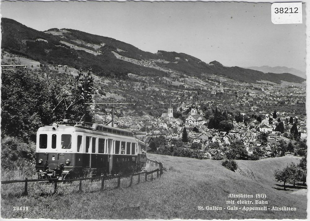 Altstätten - St. Gallen-Gais-Appenzell-Altstätten-Bahn SGA (Gebraucht) in Ettingen für CHF 15 ...