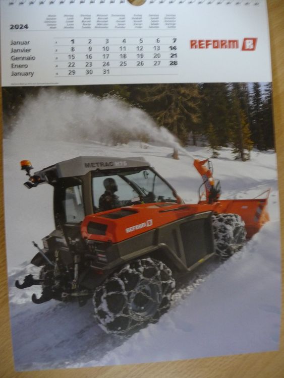 Reform Kalender Metrac Muli Traktor Prospekt | Kaufen auf Ricardo