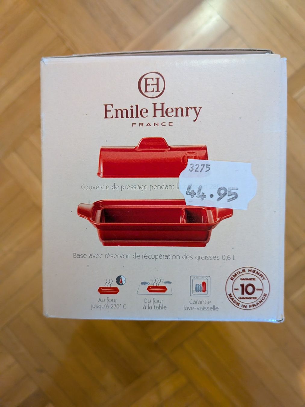 Terrine fois gras Emile Henry (Neuf (Voir description)) à Plan-les ...