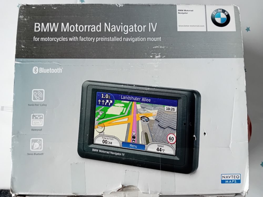 BMW Motorrad Navigator IV GPS Navi mit Halter (Gebraucht) in Büsserach für CHF 50 – mit ...
