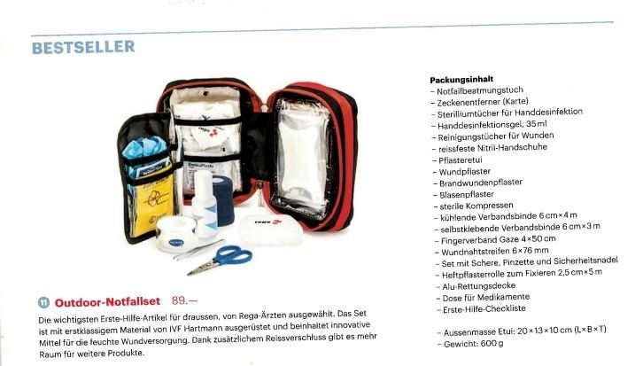 Notfallset Rega gross, neu | Kaufen auf Ricardo