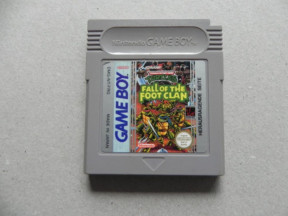 Nintendo Gameboy Game Boy Spiel Turtles Fall of the Foot ... | Kaufen ...