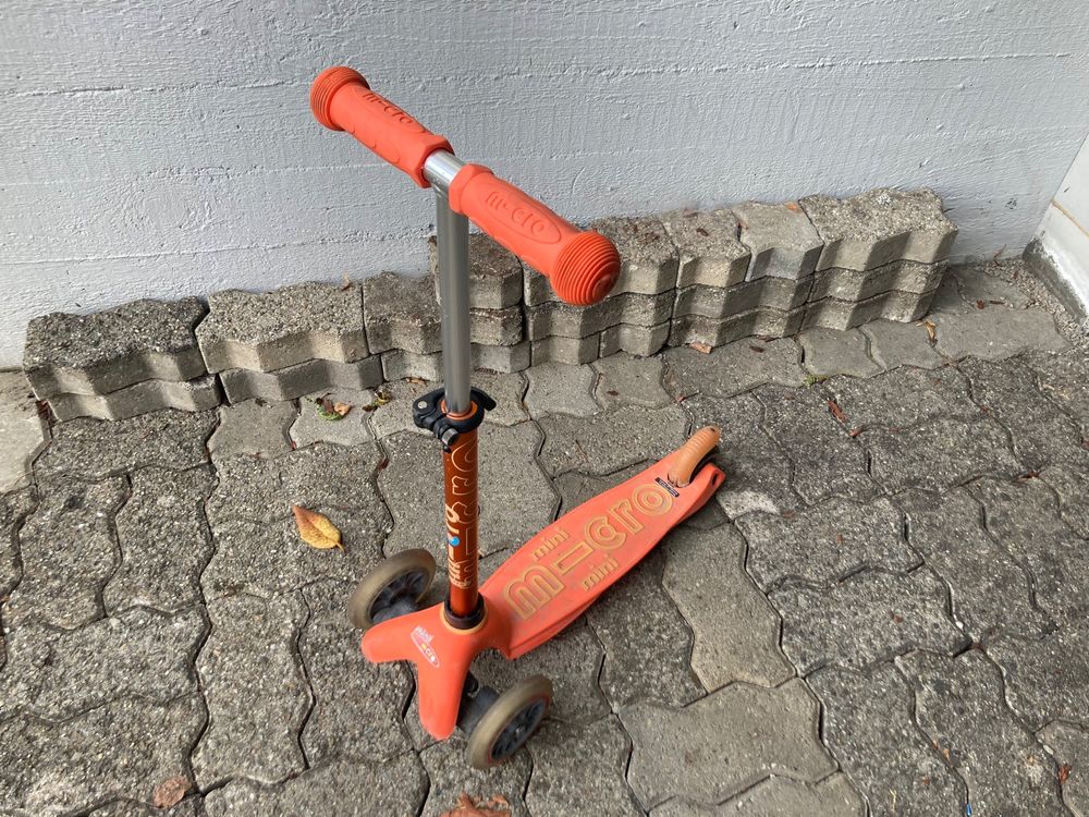Micro Mini-Scooter orange | Kaufen auf Ricardo