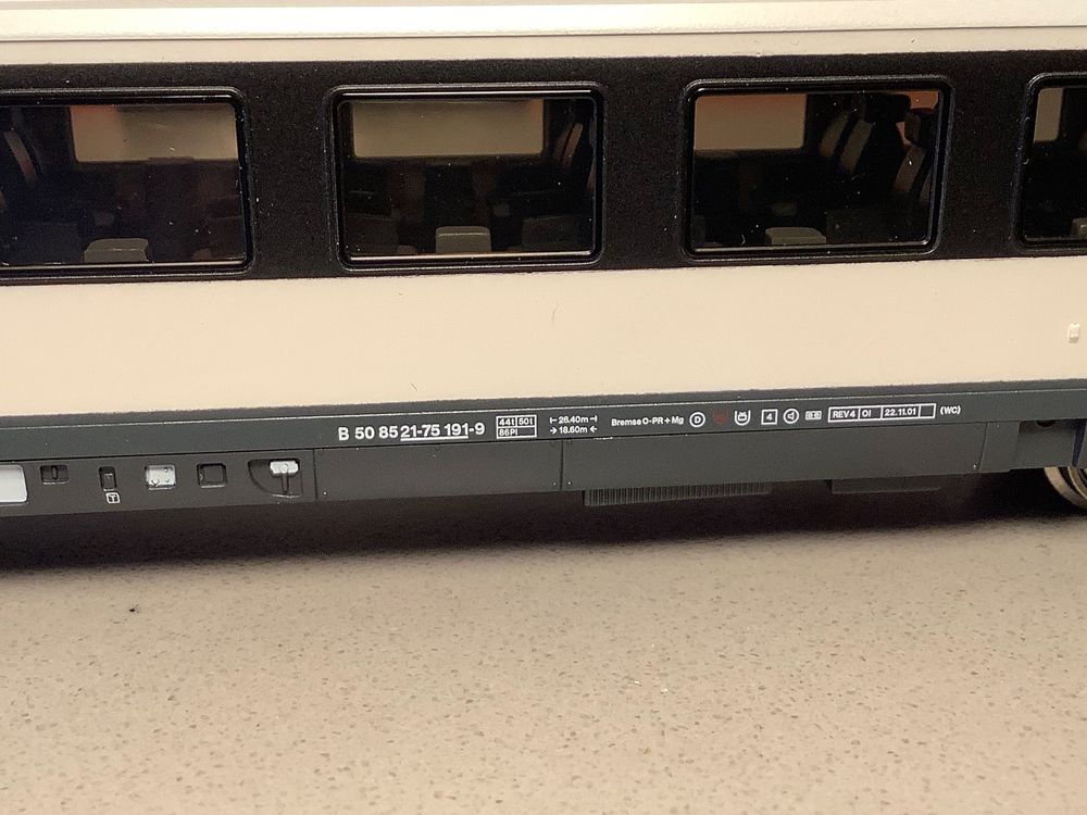 Roco 44972 SBB : 2. Kl EW IV ICN (Neu (gemäss Beschreibung)) in ...