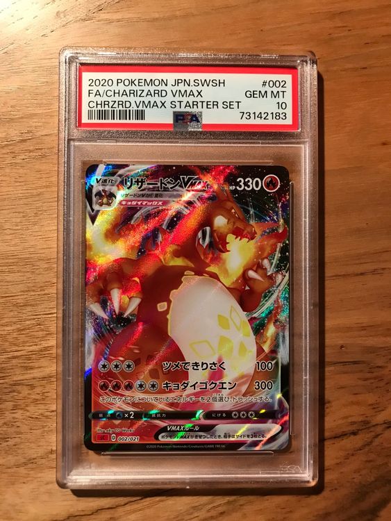 Charizard Vmax Japanese Starter Set Promo PSA 10 ab 1.- | Acheter sur ...