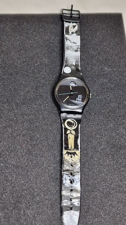 Getragene 1989 Vintage Swatch Eclipses GB128 34mm (Gebraucht) in für ...