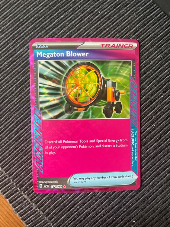 Pokemon Megaton Blower Surging Sparks Englisch (Neu (gemäss ...