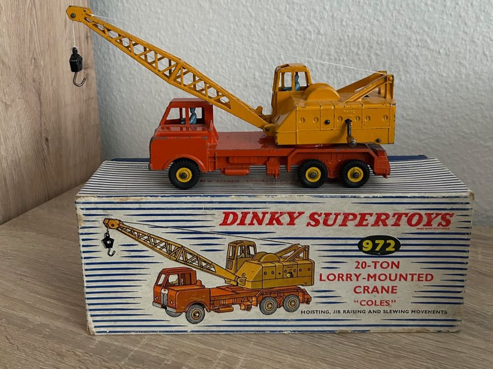 Dinky Supertoys 972, 20-Ton Lorry-Mounted Crane Coles | Kaufen auf Ricardo
