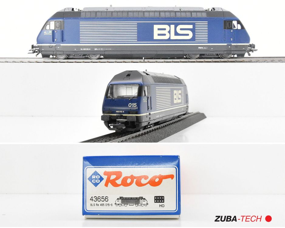 Roco 43656 E-Lok Re 465 BLS H0 GS Analog mit OVP (Gebraucht) in St ...