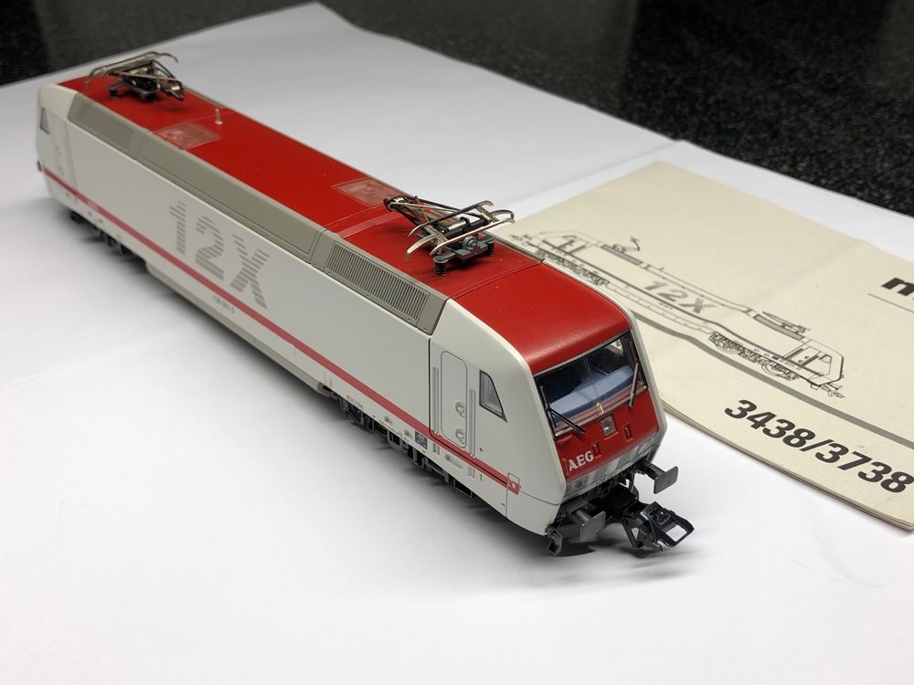 Märklin DB 128 001-5, digital, 12x AEG | Kaufen auf Ricardo