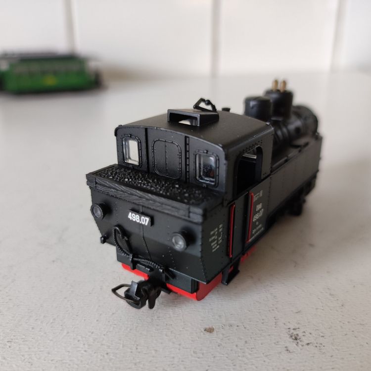 4-teiliger Personenzug mit Tenderlok Uh der öBB, Spur HOe (Gebraucht ...