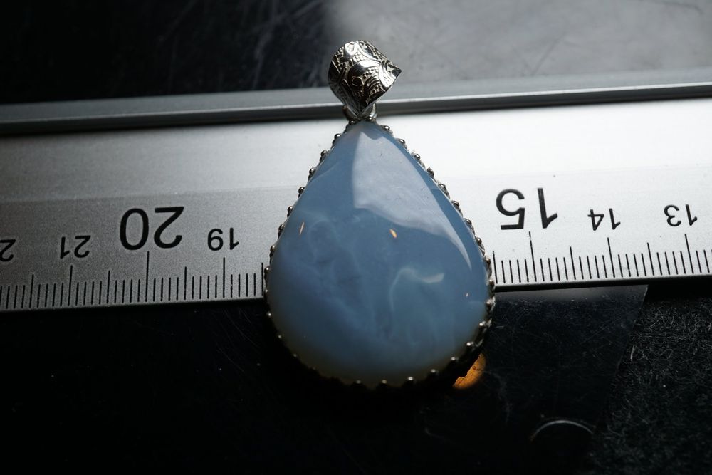 Angelit Blau rarität Anhänger - TOPSTONE AB 15.- | Kaufen auf Ricardo