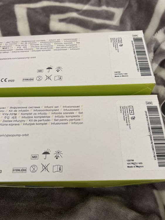 Ypsomed Orbit Soft Neuf - Set de perfusion (2 boîtes) (Neuf avec ...