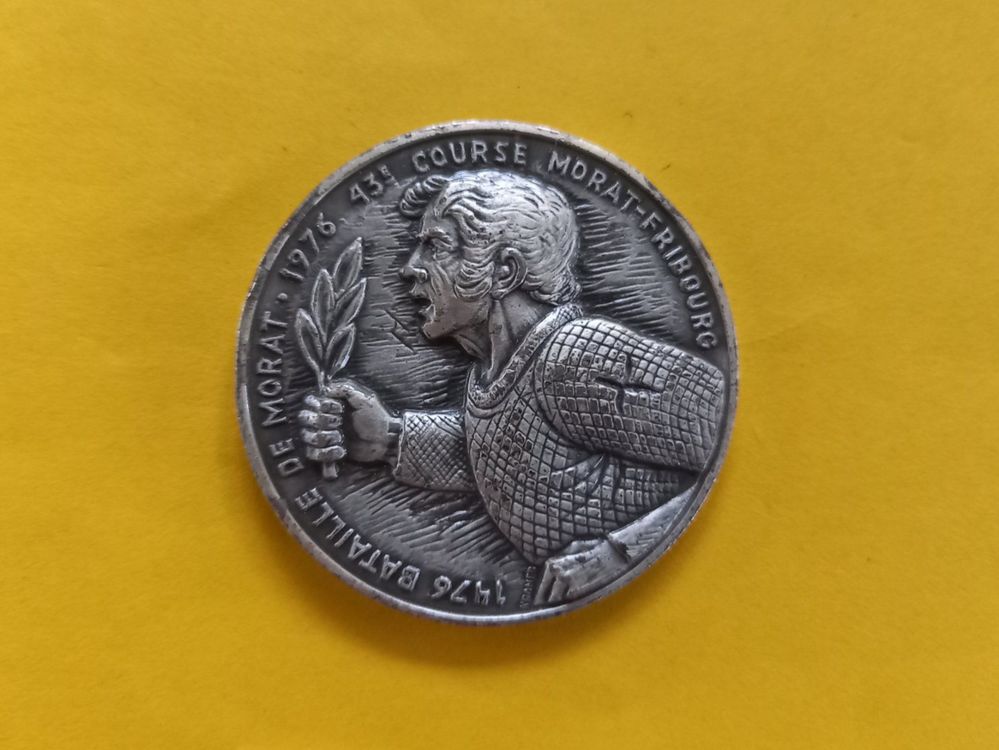Médaille ancienne 43e Course Morat-Fribourg, 1976 (D'occasion) à ...