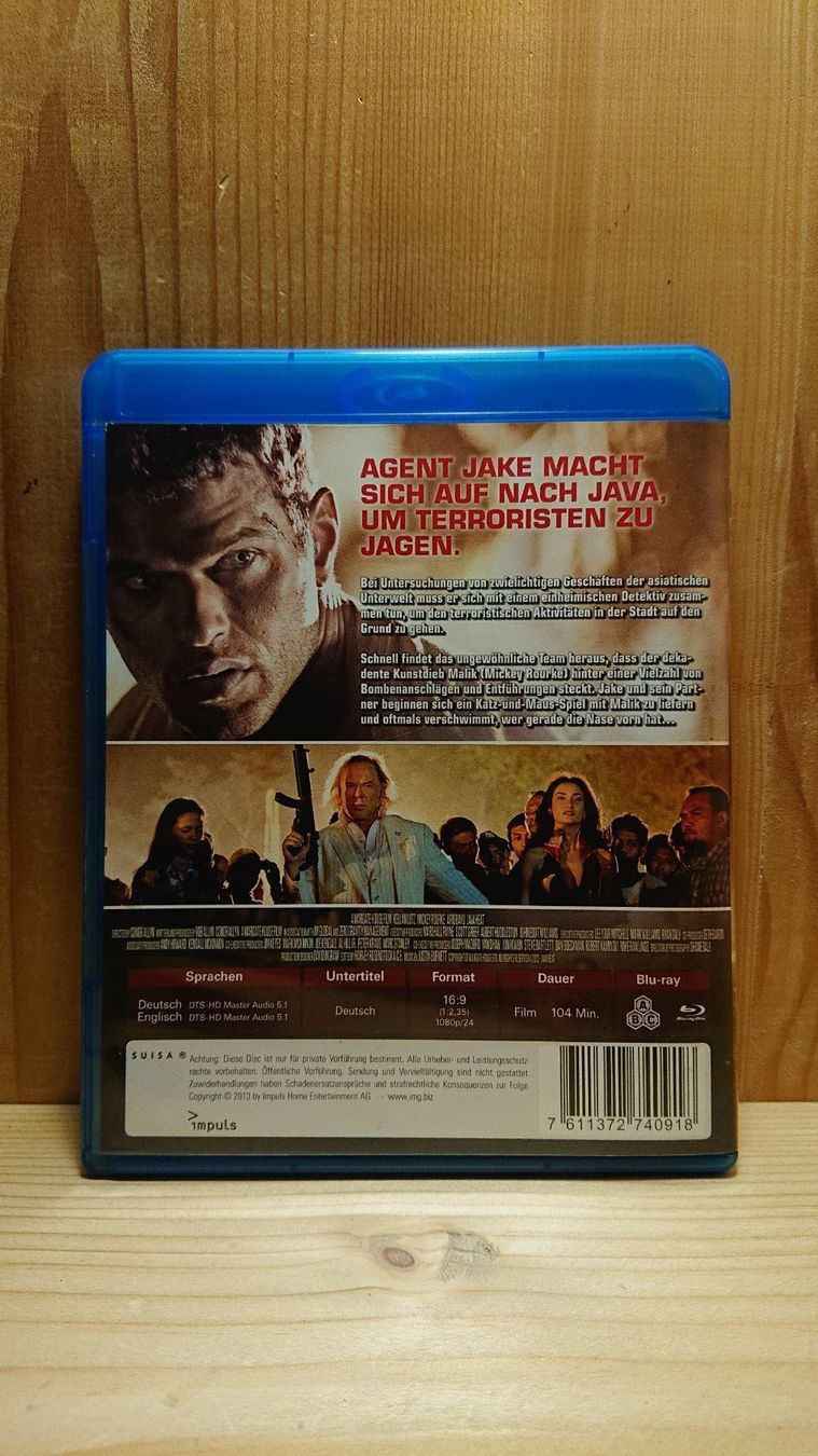 JAVA HEAD Insel der Entscheidung Blu-Ray mit Mickey Rourke (Gebraucht) in Wilderswil für CHF 2.9 ...