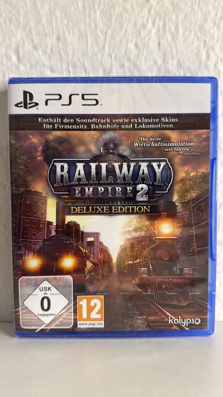 Railway Empire 2: Deluxe Edition (PS5) - Brand New-Sealed (Neu und ...