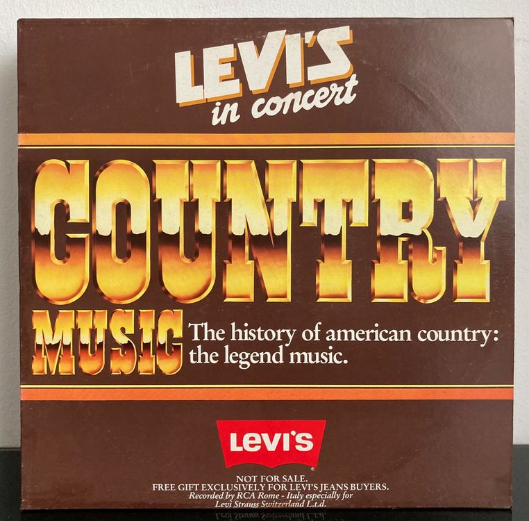 VARIOUS🔸Levi`s in concert - Country Music LP (Neu (gemäss Beschreibung ...