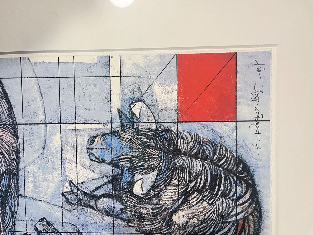 Rudolf Mirer (1937) Lithographie | Kaufen auf Ricardo