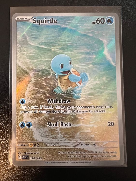 Schiggy / Squirtle / Pokemon 151 / ENG | Kaufen auf Ricardo