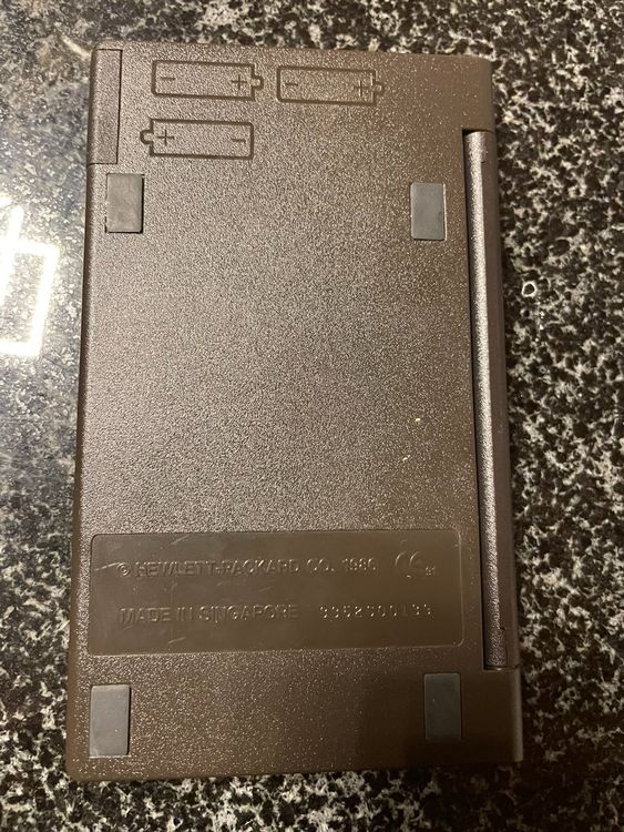 HP Hewlett Packard 19B II - made in Singapore (Gebraucht) in Massonnens ...