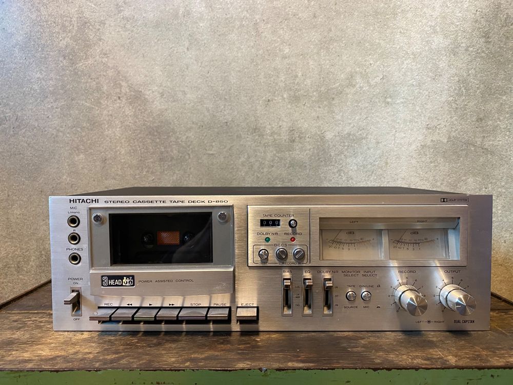 HITACHI D-850 Vintage Tape Deck Recorder | Kaufen auf Ricardo