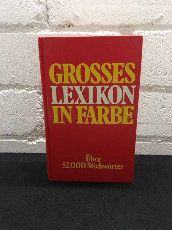 Grosses Lexikon in Farbe (Gebraucht) in Reinach BL für CHF 1 – mit ...