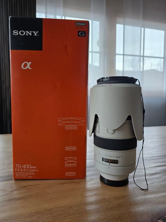 SONY 70-400mm F4.0-5.6 G SSM II (SAL-70400G2) (Gebraucht) in Zizers für ...