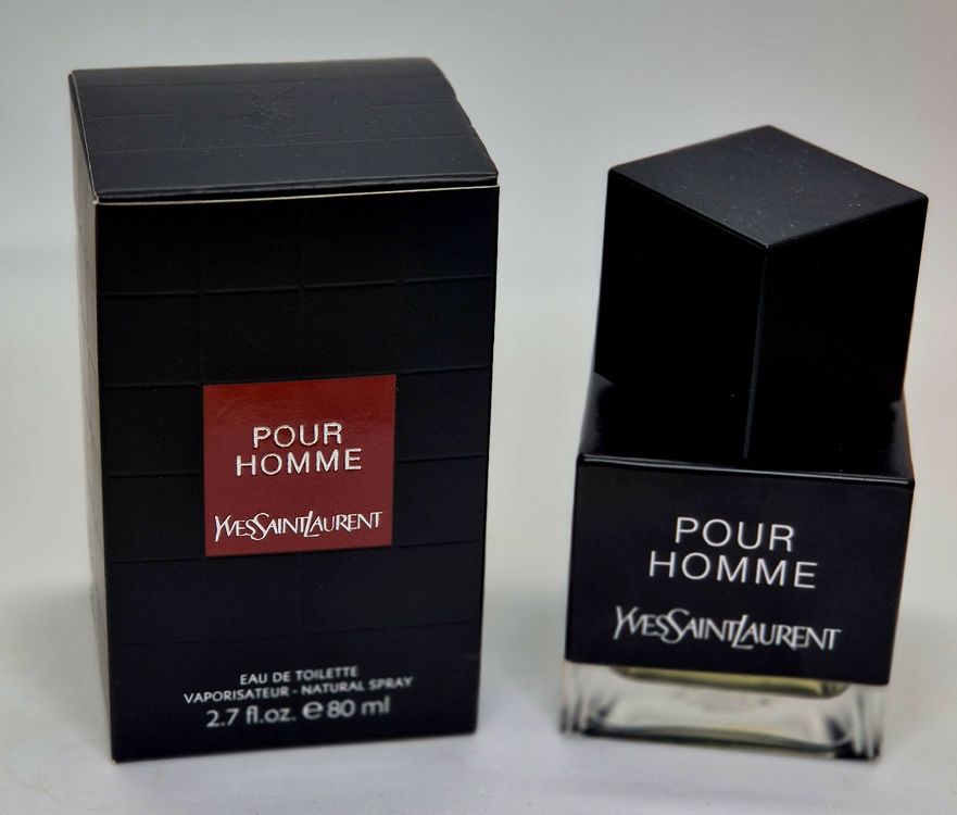 YSL Pour Homme 80 ml Rarität Eau de Toilette Herrenparfum (Gebraucht ...