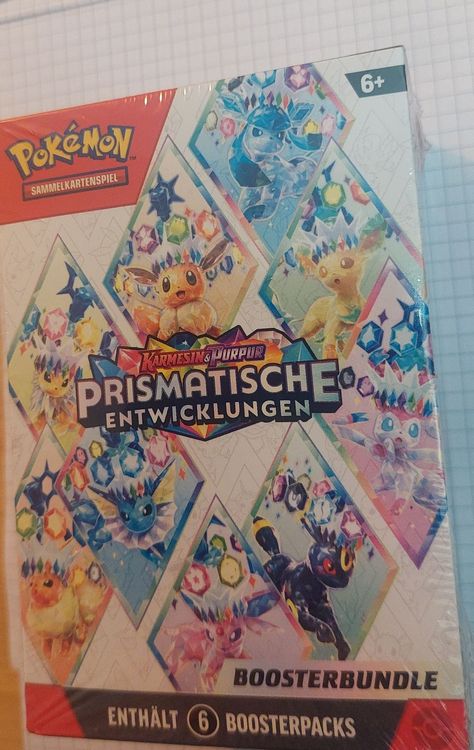 Pokémon Prisma Entwicklungen Booster Bundle (Neu und originalverpackt ...